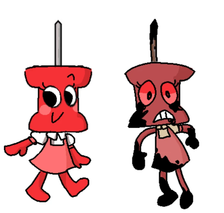 I made BFDI contestants into Dandy's World: Pin | Fandom