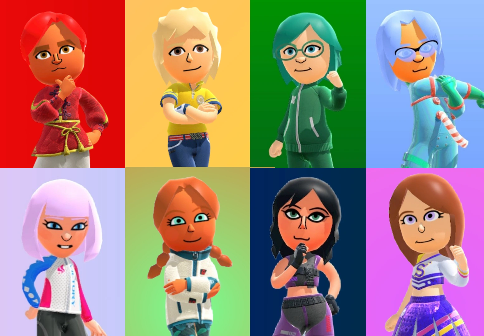 How will you rank these Aero Horizons miis from last to first place ...