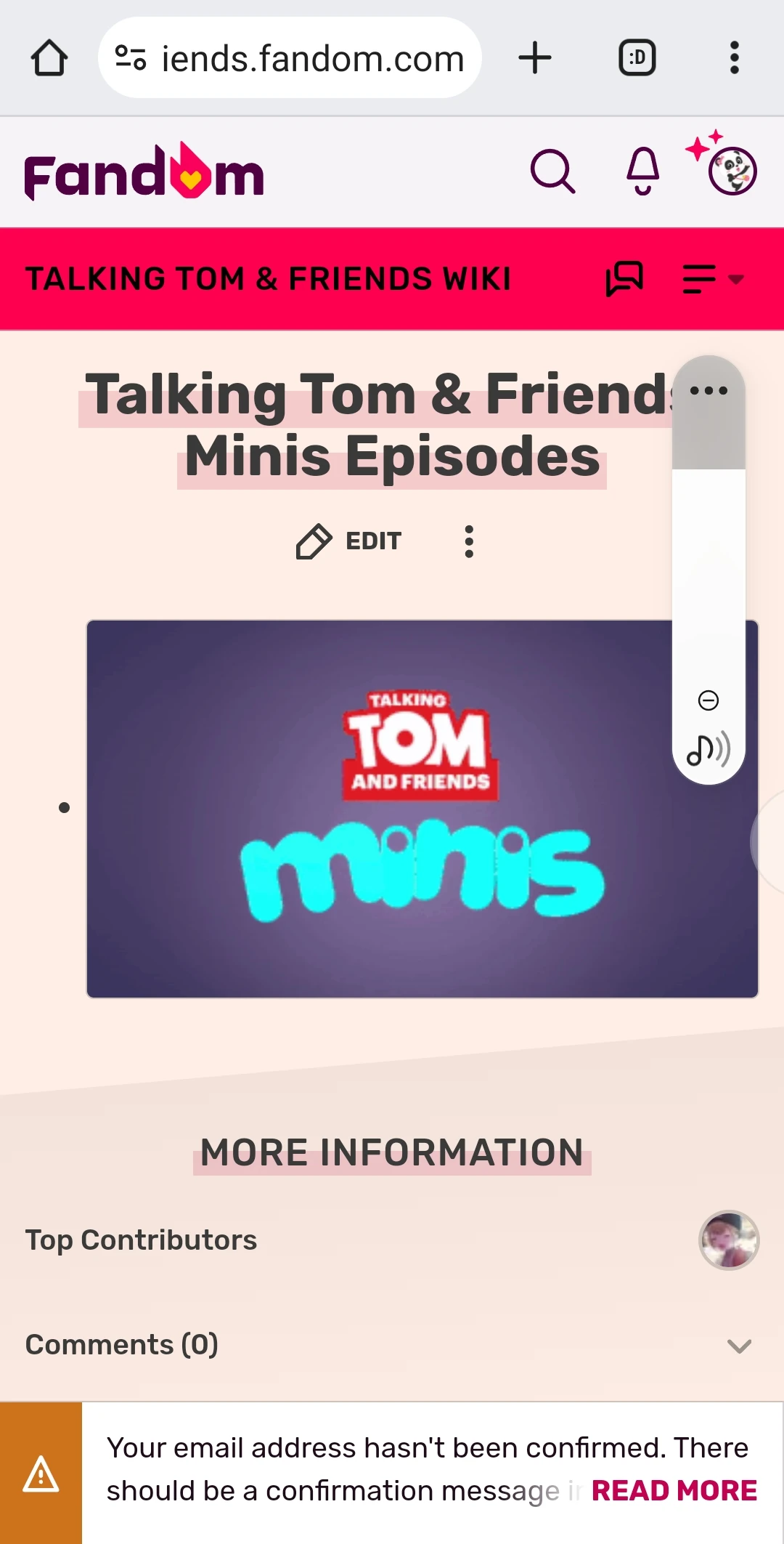We have a page now called talking tom and friends minis. | Fandom