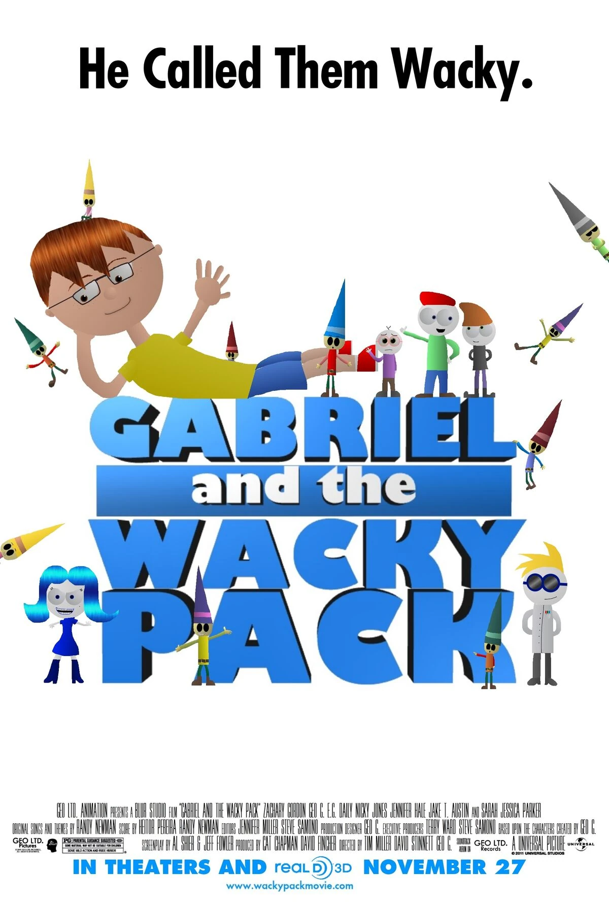 I've updated and improved "Gabriel & the Wacky Pack" movie plots ...