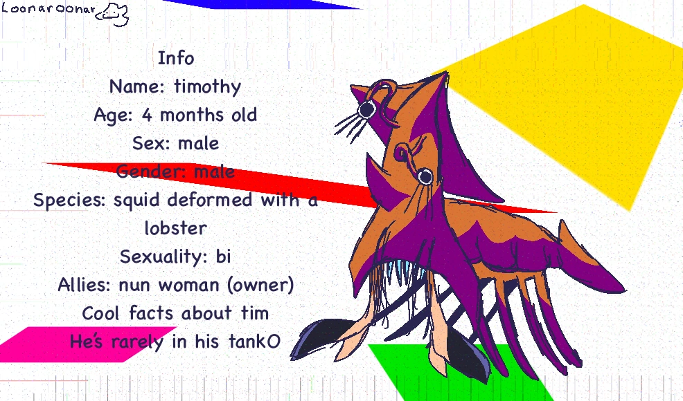 Add entries for my existing ocs + some lore changed | Fandom