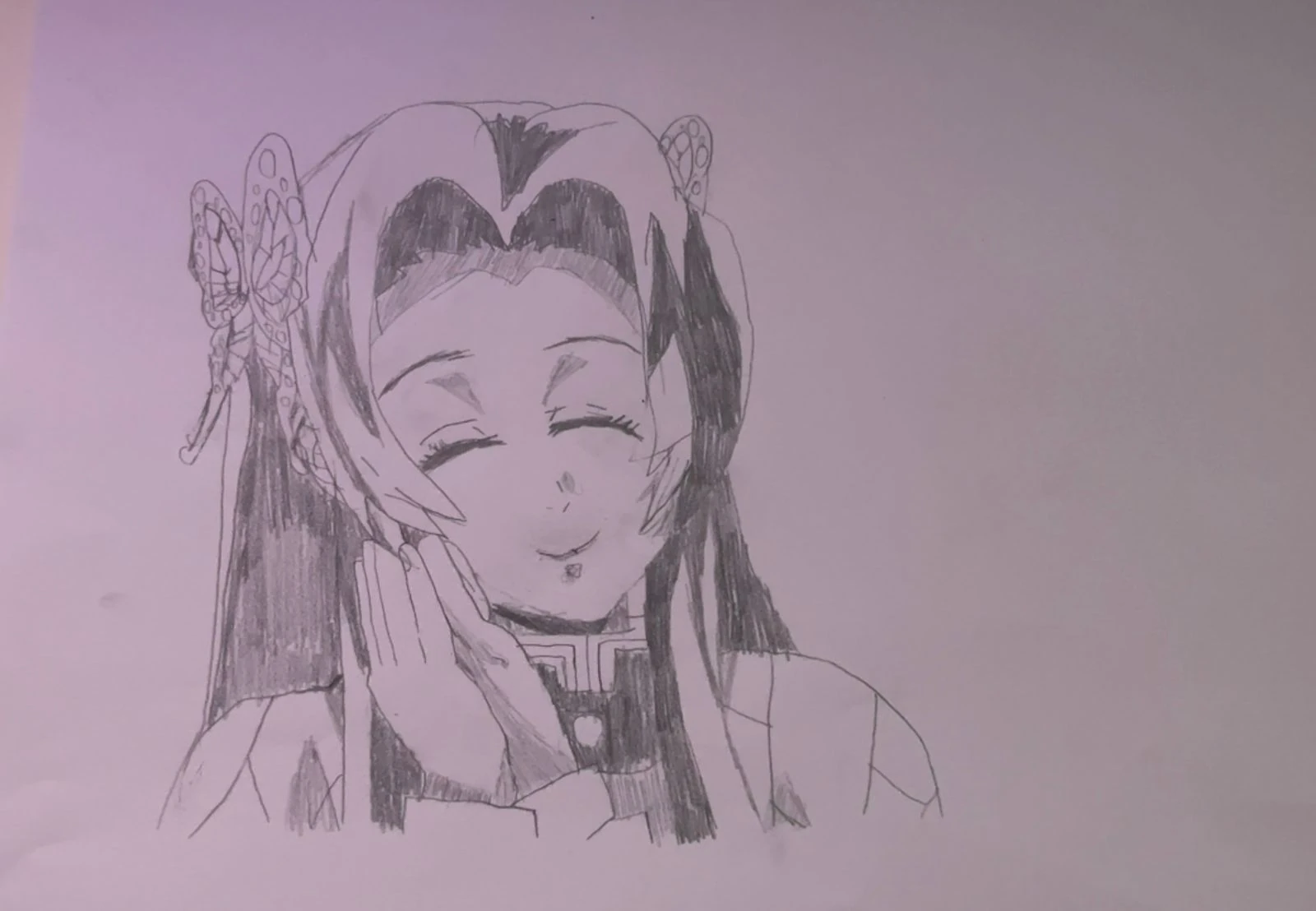 Kanae Kocho drawing for Xtinct's Art Collab! | Fandom