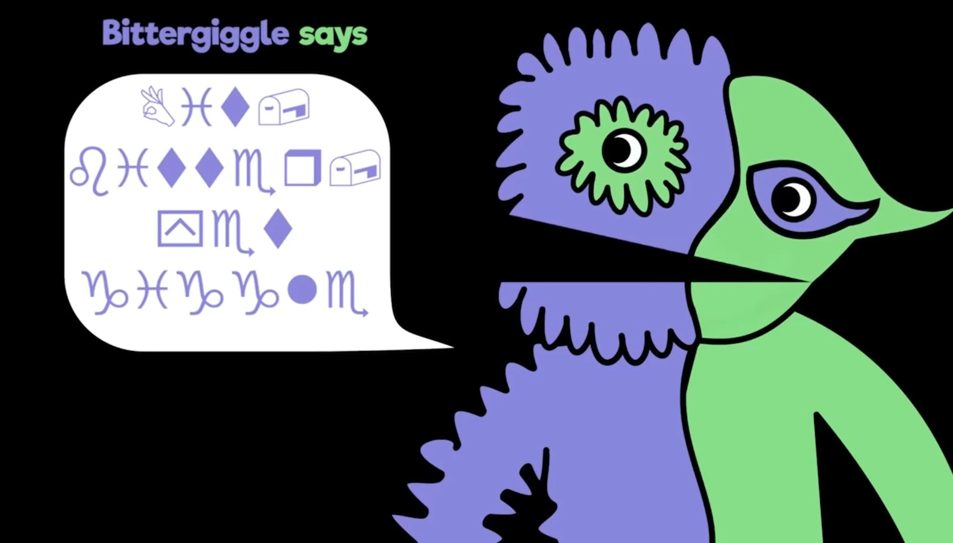 Bittergiggle's Unused Concept speech bubble (decryption) | Fandom