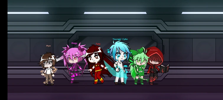 OK I did this in GL2 (characters from a Lunime book) + A Lunime Lore ...