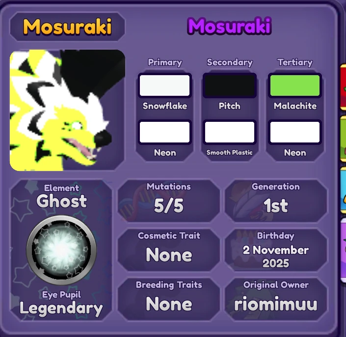 Anyone interested in buying my mosus? | Fandom