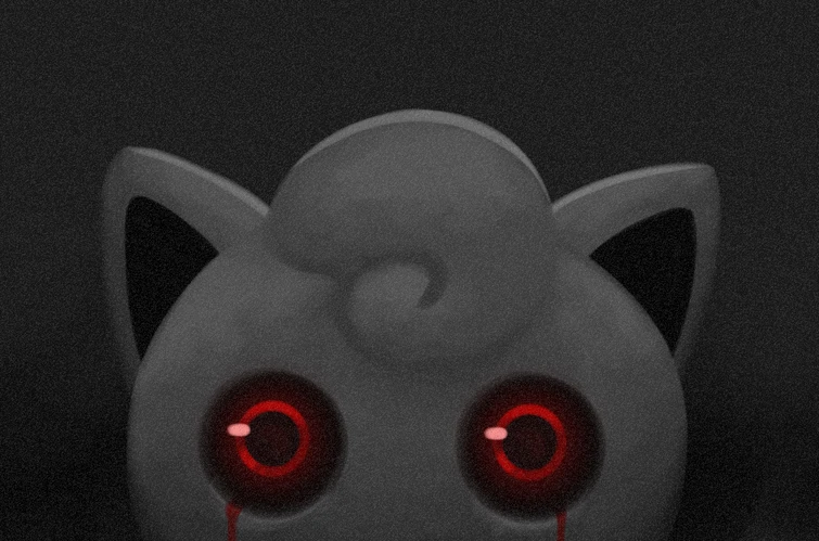 uhh I redrew the scary jigglypuff image for no reason!!! | Fandom