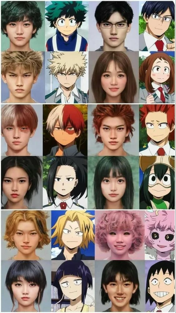 Mha in real life (Warring:Very good looking) | Fandom