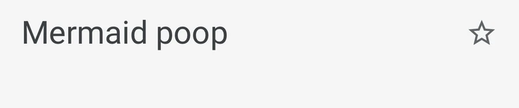 i was trying to translate sea fairy cookie multiple times and got this ...