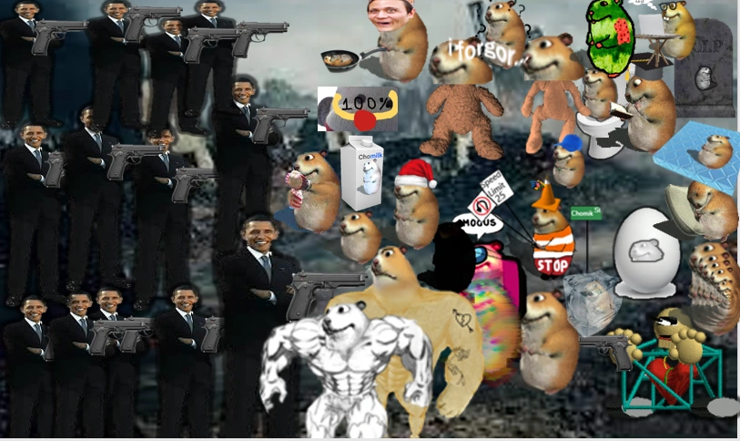 Obama VS chomik war | Fandom