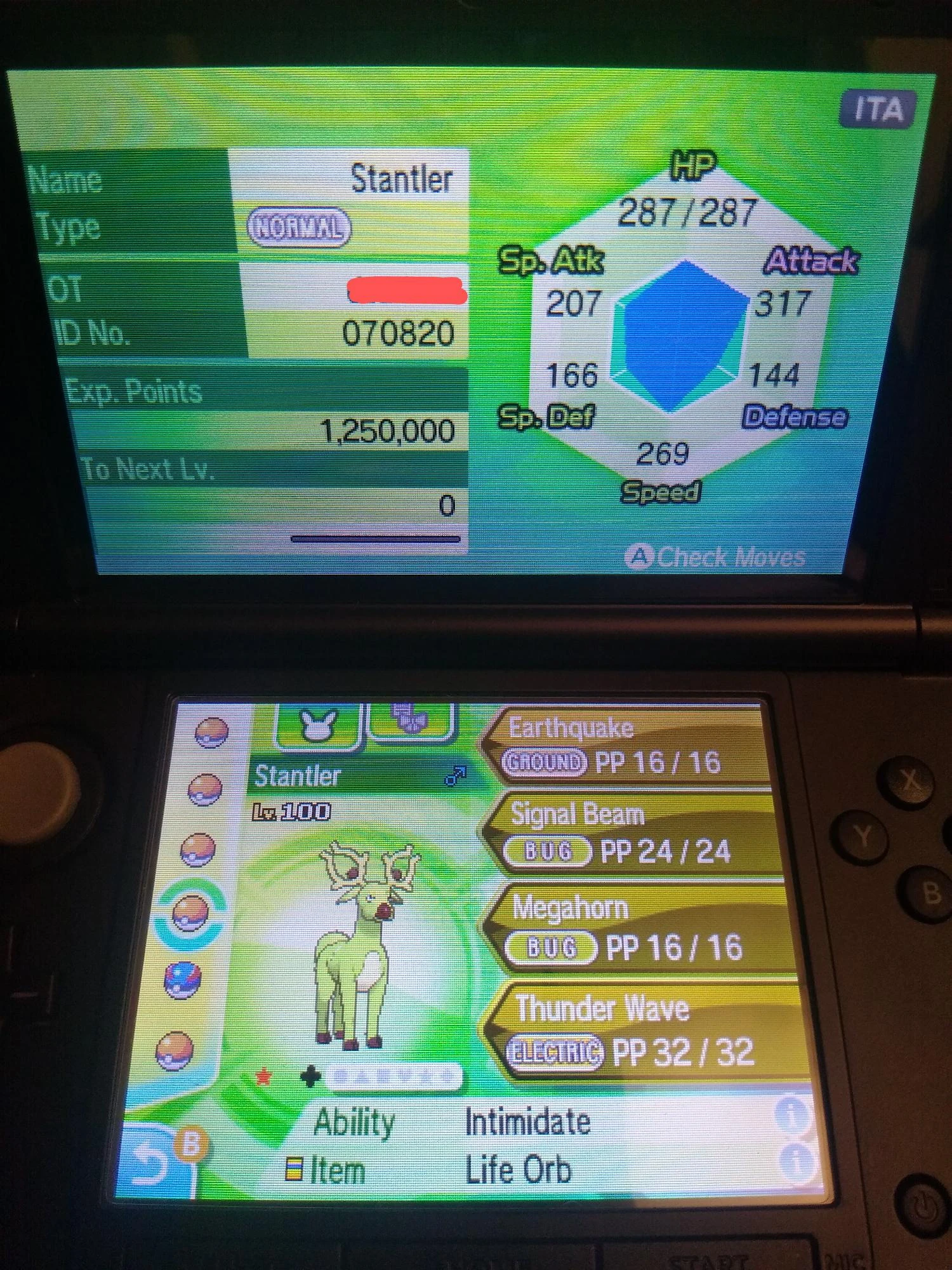 Got a shiny Stantler, wondering if it's hacked. | Fandom