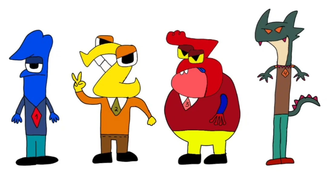 Number lore 1-4 but they have bodies | Fandom