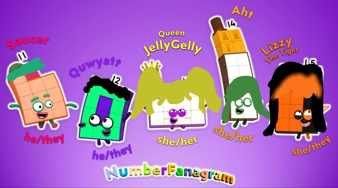 Numberfanagram with hair | Fandom