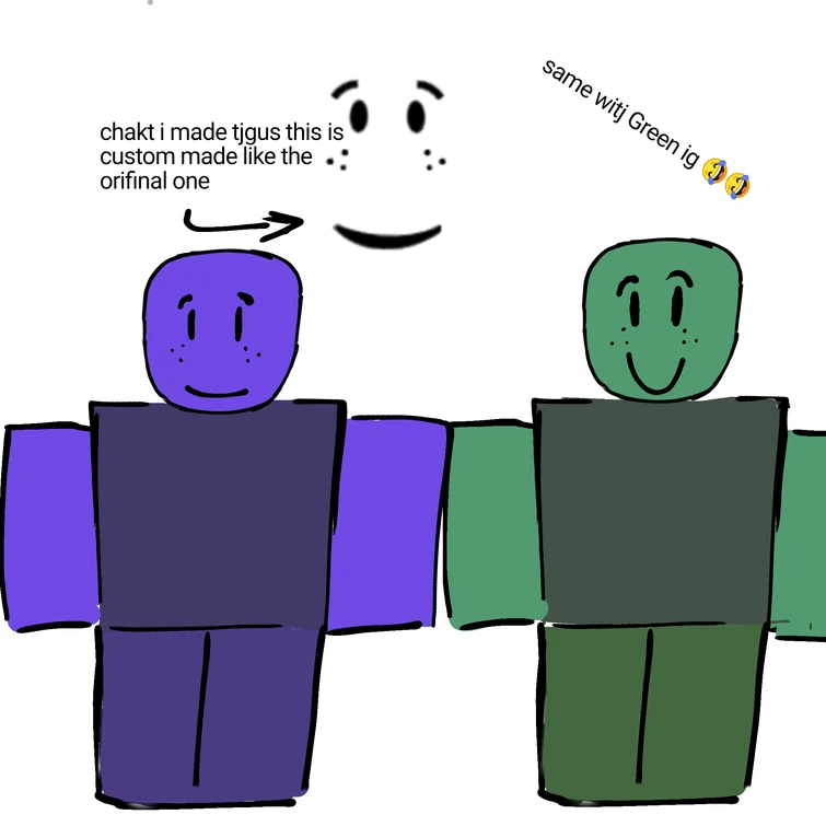 NINTH TRASH POST. Evil purpelr and EVIL green | Fandom
