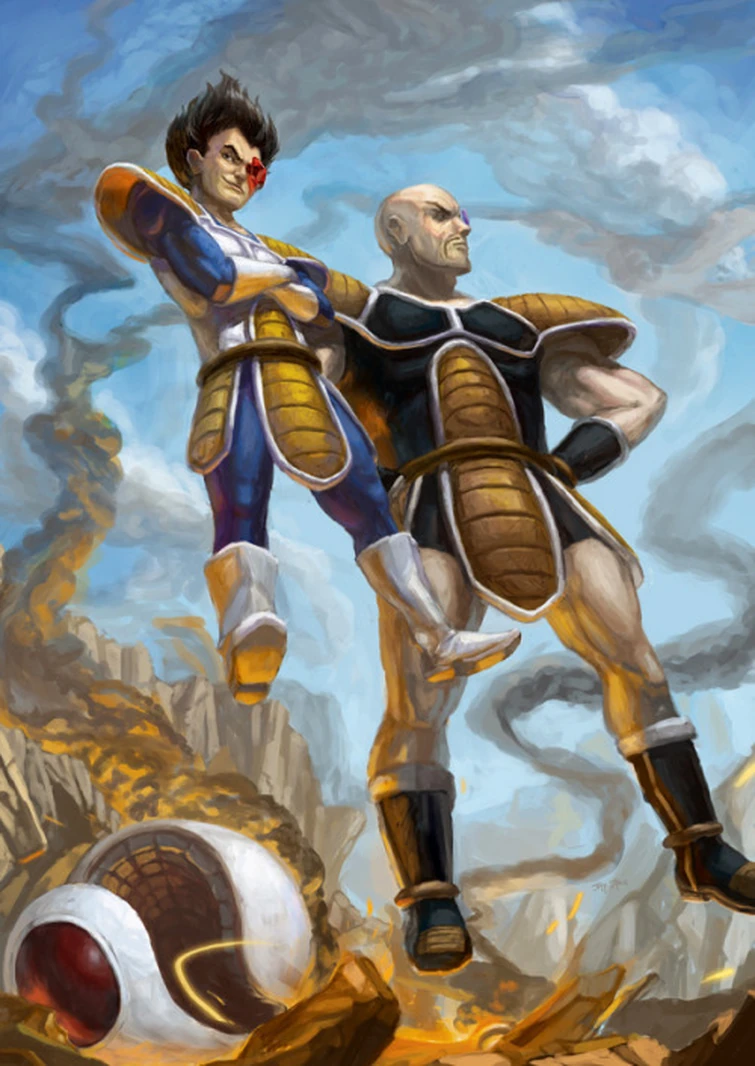 What if Nappa and Saiyan Saga! Vegeta tries to conquer your favorite ...