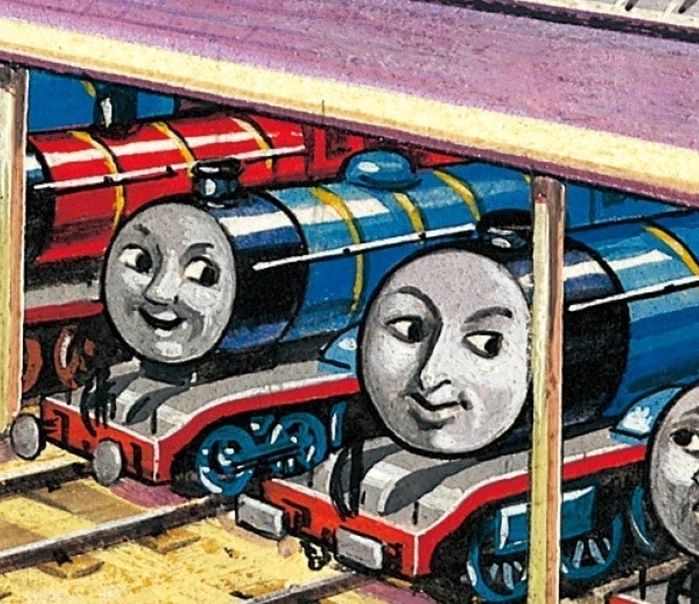 Give me a rws Thomas character and i will make a 3d papercraft model of ...