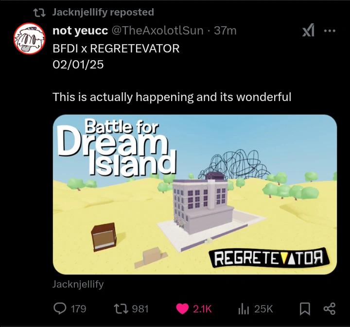 BFDI X REGRETEVATOR IS REALLL!!! | Fandom