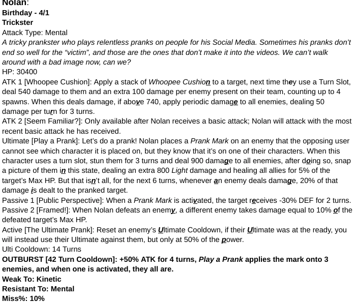 [OFF-TOPIC] A Silly Character for a Silly Day! (Turnium) | Fandom