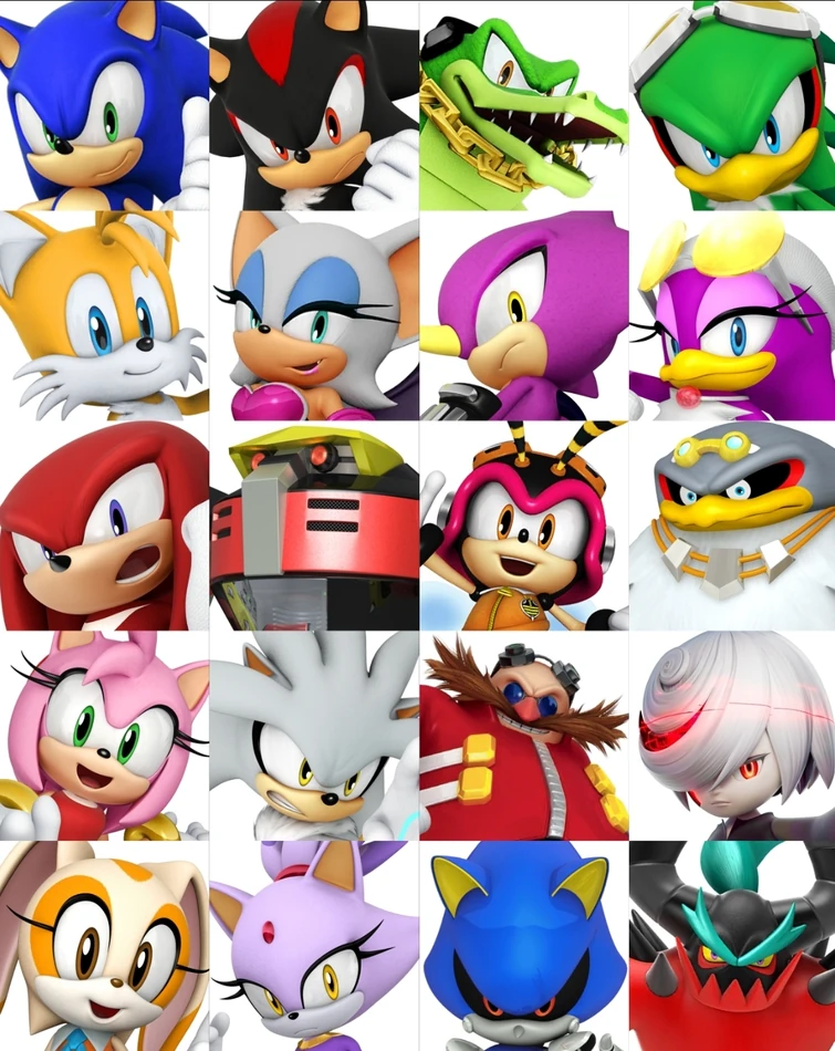 My Sonic Riders 4 roster concept | Fandom