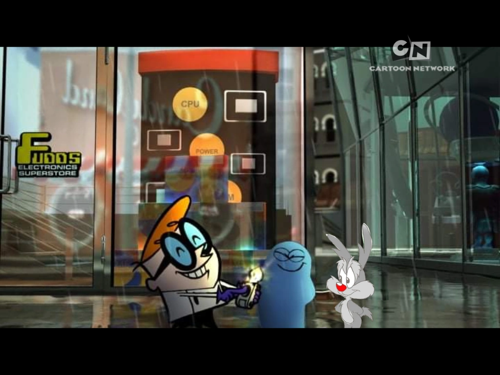Cartoon Network City - Dexter, Bloo And Calamity Coyote. | Fandom