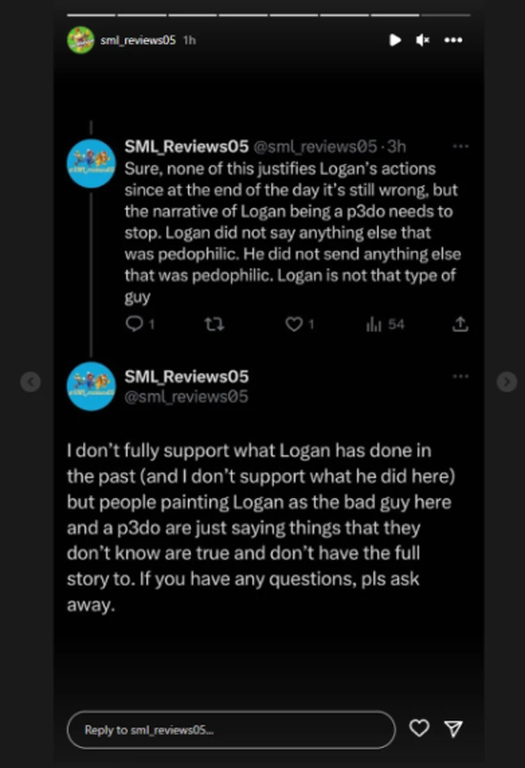 SML_Reviews05's side of the drama | Fandom