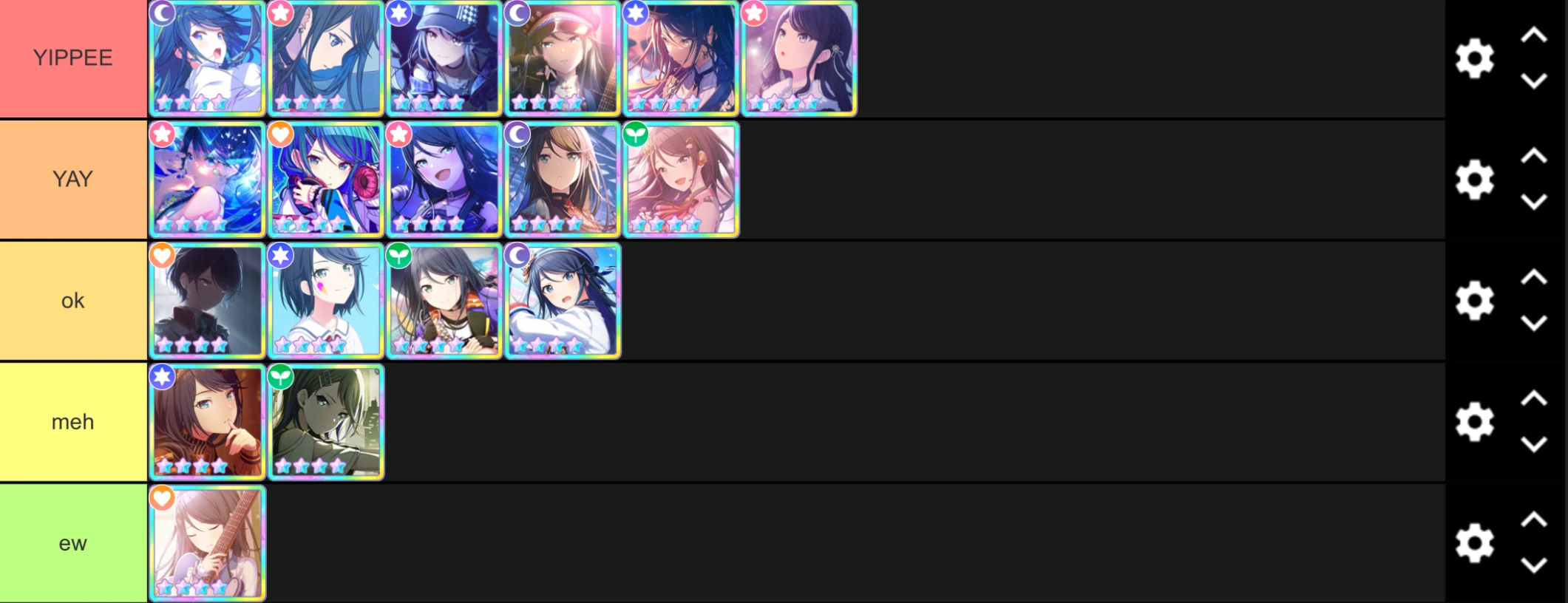 ICHIKA CARD TIER LIST!! | Fandom