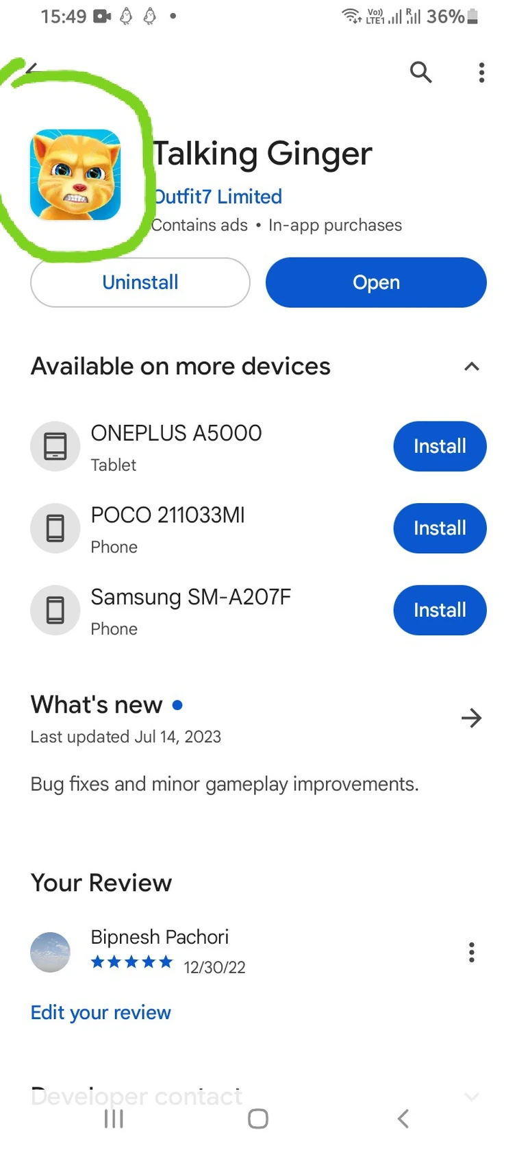 Talking Ginger App Has New Icon Now | Fandom