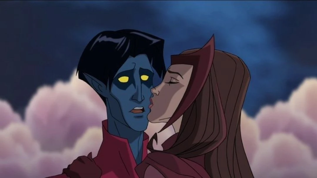 Wanda/Nightcrawler, a fave ship of mine, but also mainly because LORNA ...