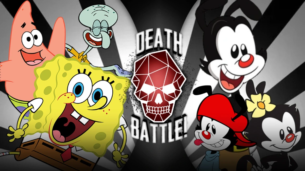 Spongebob,Patrick and Squidward vs The Warners (Nickelodeon Vs Animaniacs) yes is mine in ...
