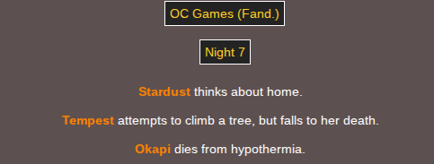 The LAST Day of the OC Games! | Fandom