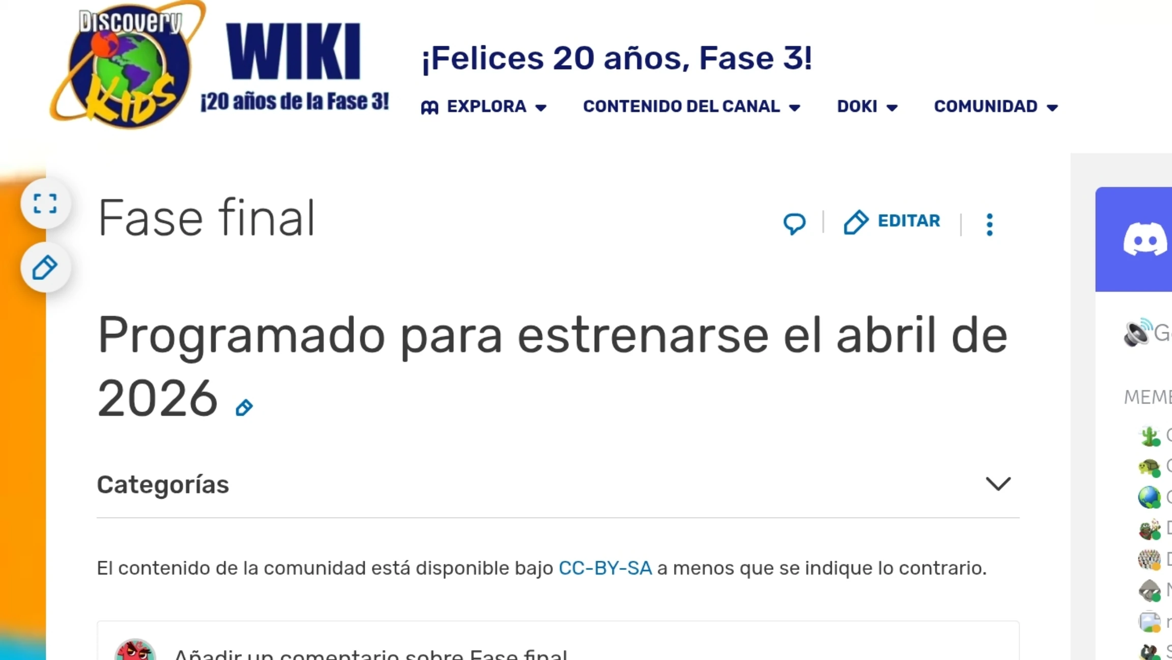 ¿Posible fecha de estreno de la fase 8? | Fandom