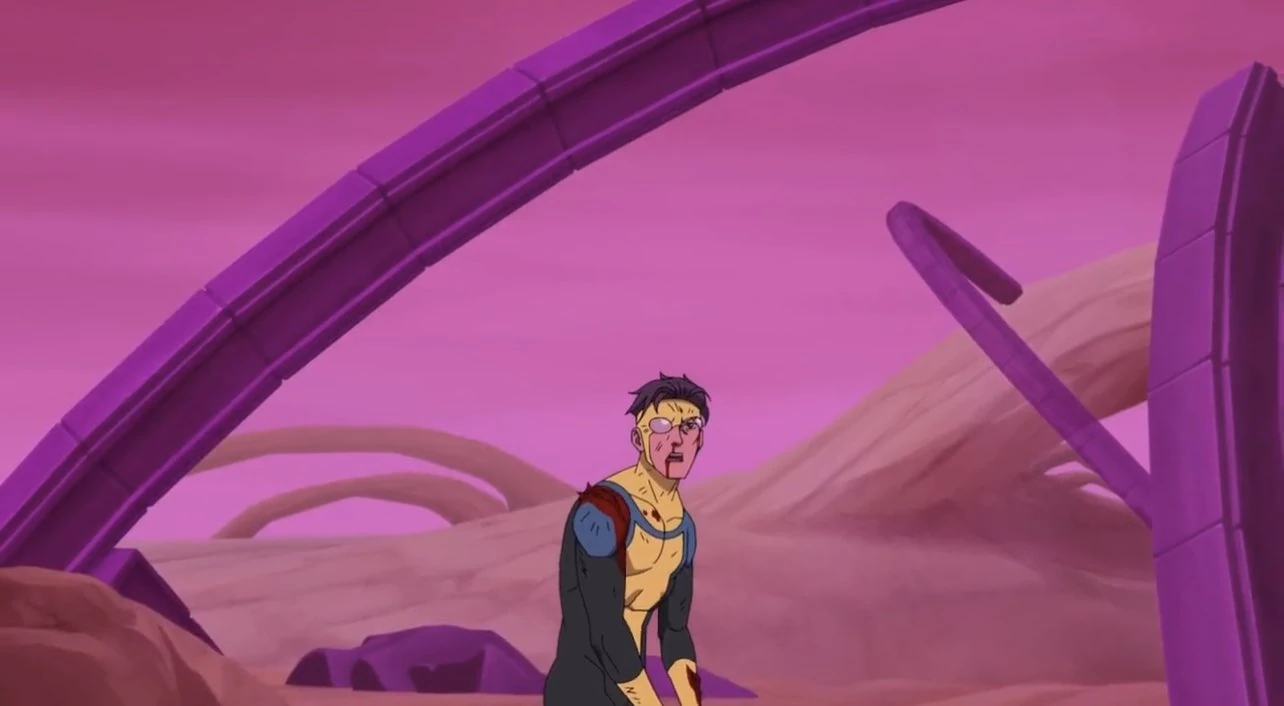 I think it’s hilarious how his name is “Invincible” then gets whopped ...