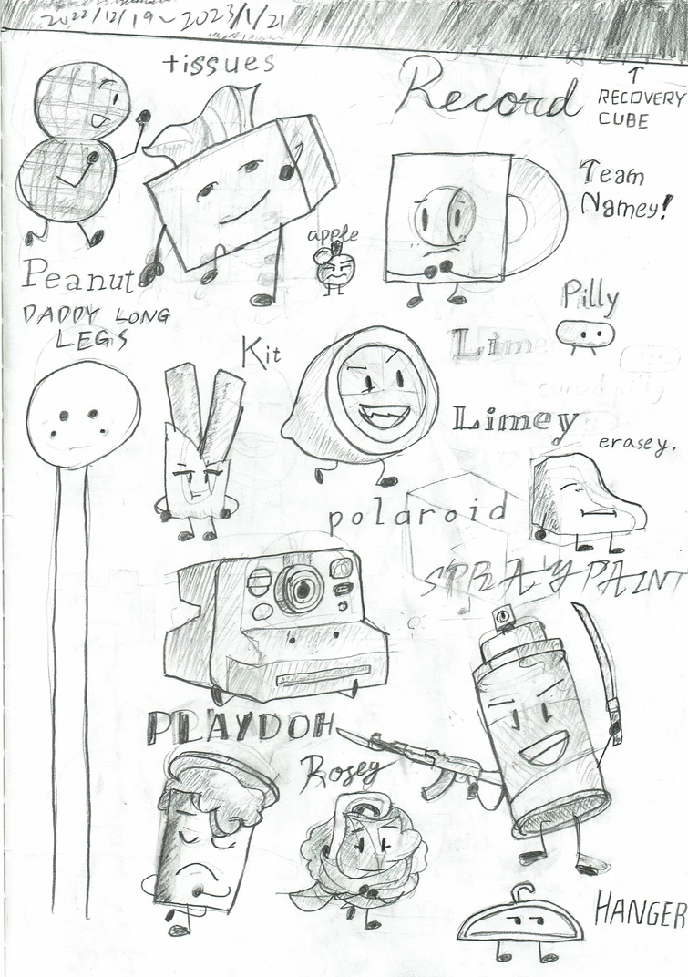 Drew the whole BURNER cast! (as of BURNER 1) | Fandom