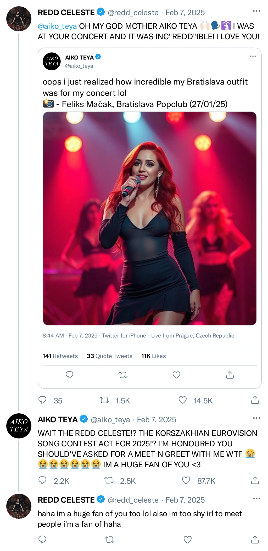 RECENT TWITTER CHAIN | Fandom