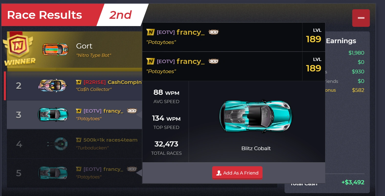 Weird Race Glitch | Fandom