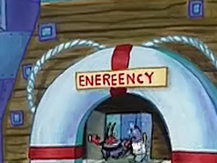 Enereency? It should be Emergency! | Fandom