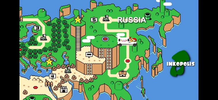 If anybody was interested how looks World Map in SMG4, here: | Fandom