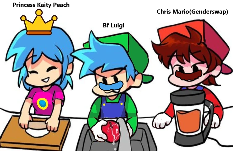 FNF : Chris Mario(Genderswap) & Bf Luigi | Fandom