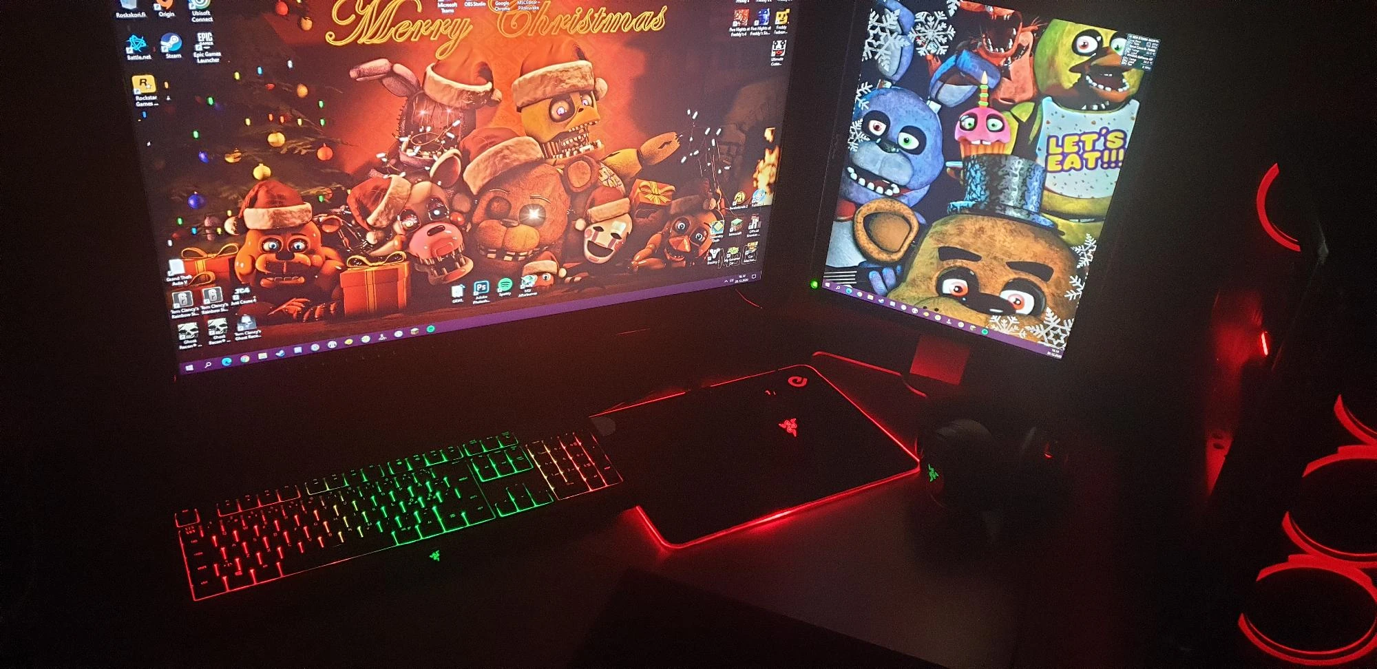 Christmas setup- | Fandom