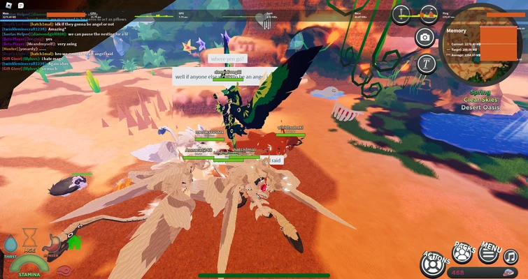 Silly wiki Angelic Warden Swarm (not KOS raid) shenanigans (OVER BTW) | Fandom