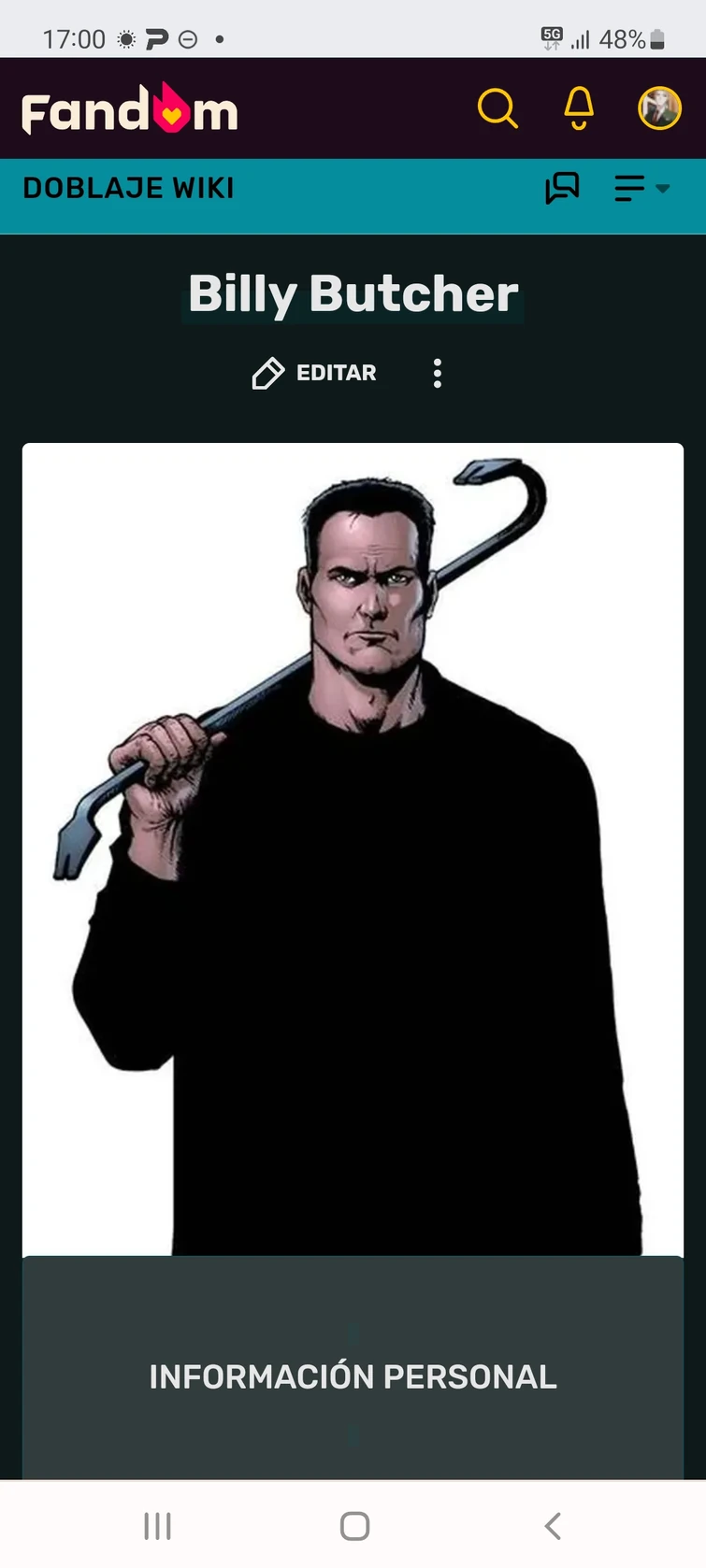 Billy Butcher | Fandom