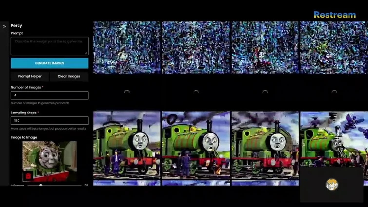 Streaming some funny AI-generated Thomas stuff live on YT: | Fandom