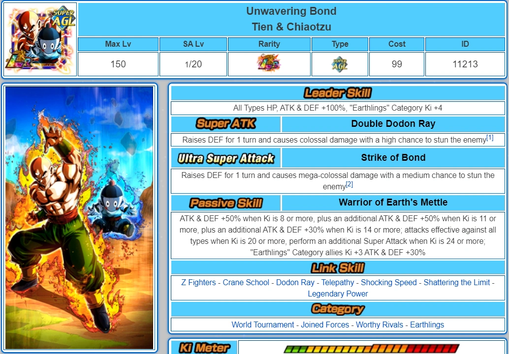 LR Tien & Chiaotzu EZA Idea | Fandom