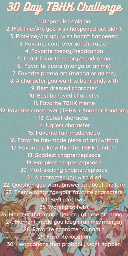 30 Day TBHK Challenge | Day 22 | Fandom
