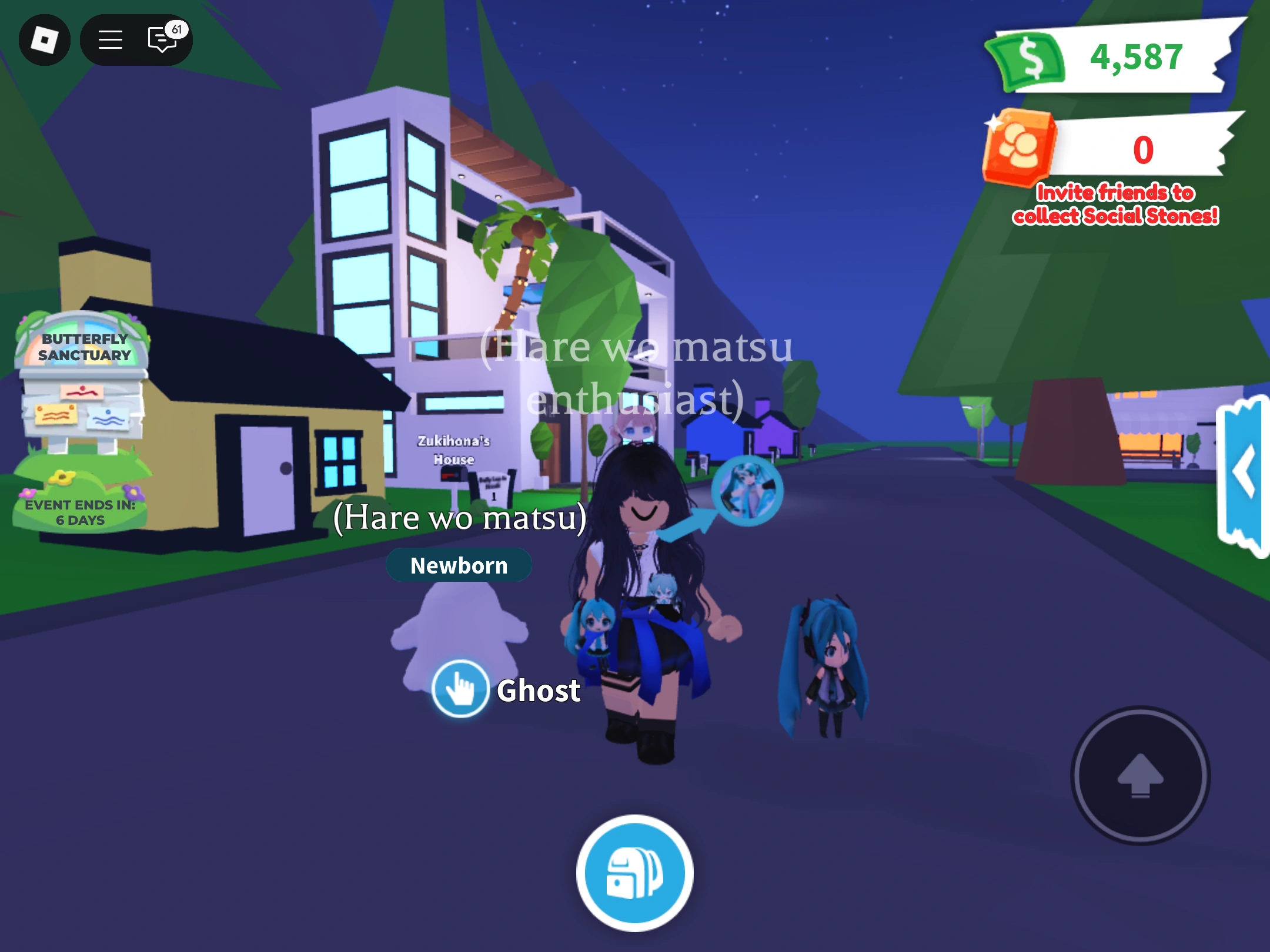 First day at roblox I hope they don’t realise I’m a vocaloid and ...