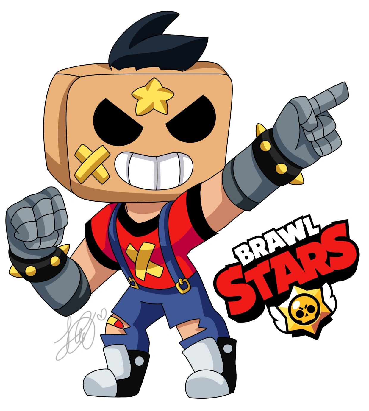 Heya i'm back with a new brawler :) this time is a bad boi | Fandom