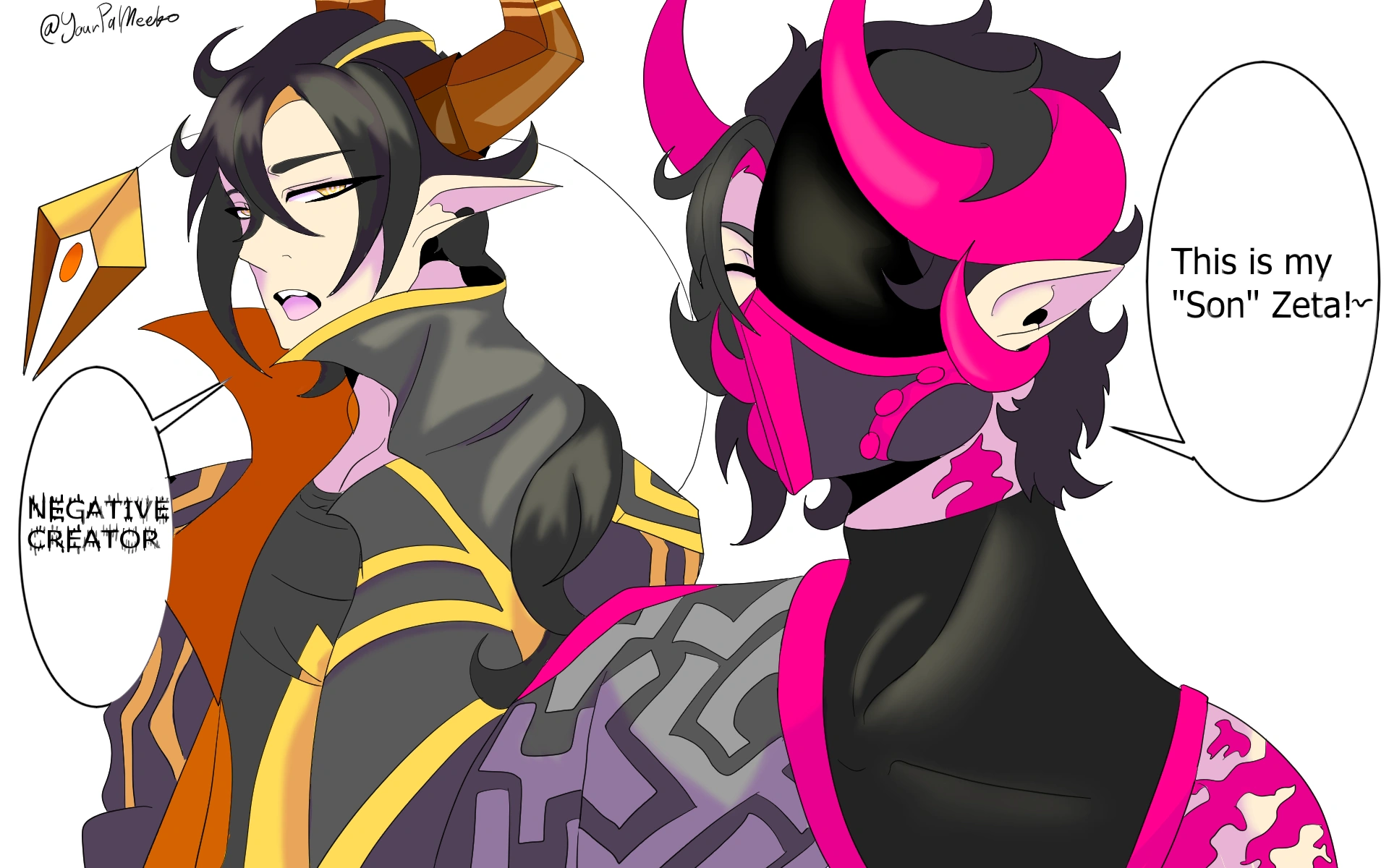 Subspace and Zeta (sort of humanized) | Fandom