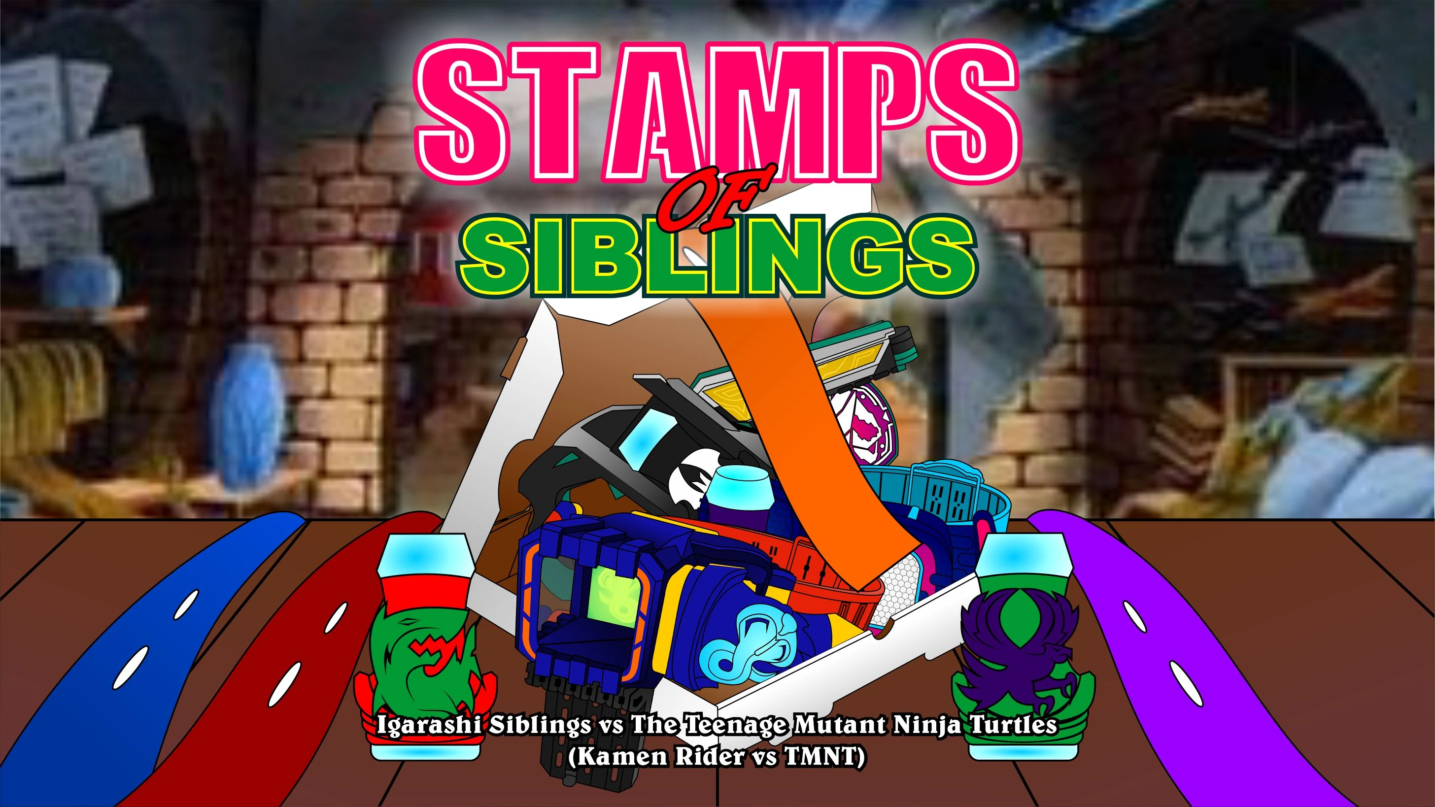 Igarashi Siblings vs The Teenage Mutant Ninja Turtles (Request from ...