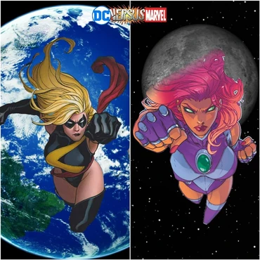Who would win, Supergirl or Starfire and Ms.Marvel | Fandom