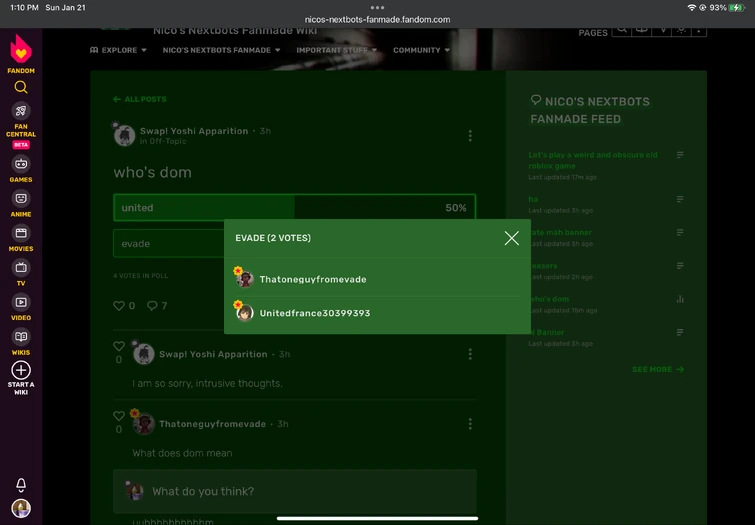 threads vs adminstrators | Fandom