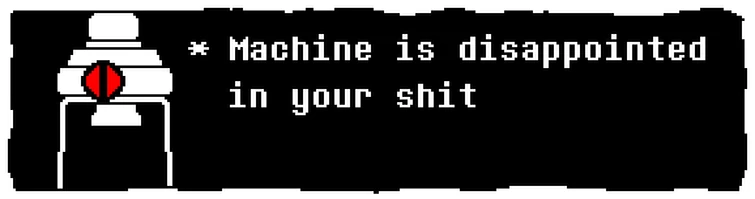 my machine now. shoo. | Fandom